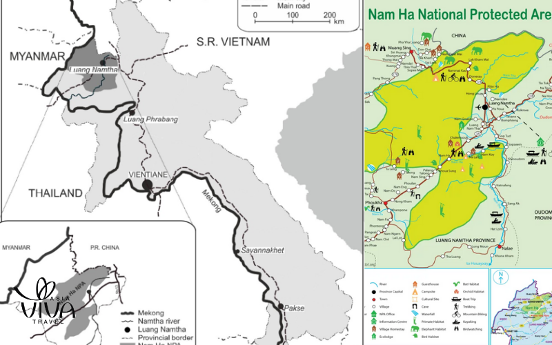 Laos Travel Guide : Nam Ha National Biodiversity Conservation Area